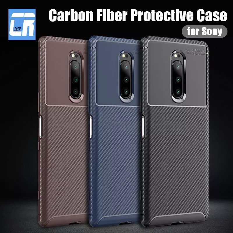 Sony Xperia 1/1 II/1 III CASE CARBON AUTOFOCUS SLIM ARMOR PROTECTION ...