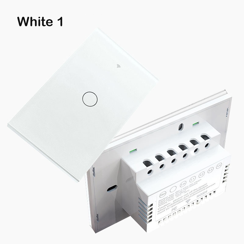 Smart WiFi Light Switch 220V-240V No Neutral Wire With Capacitive ...