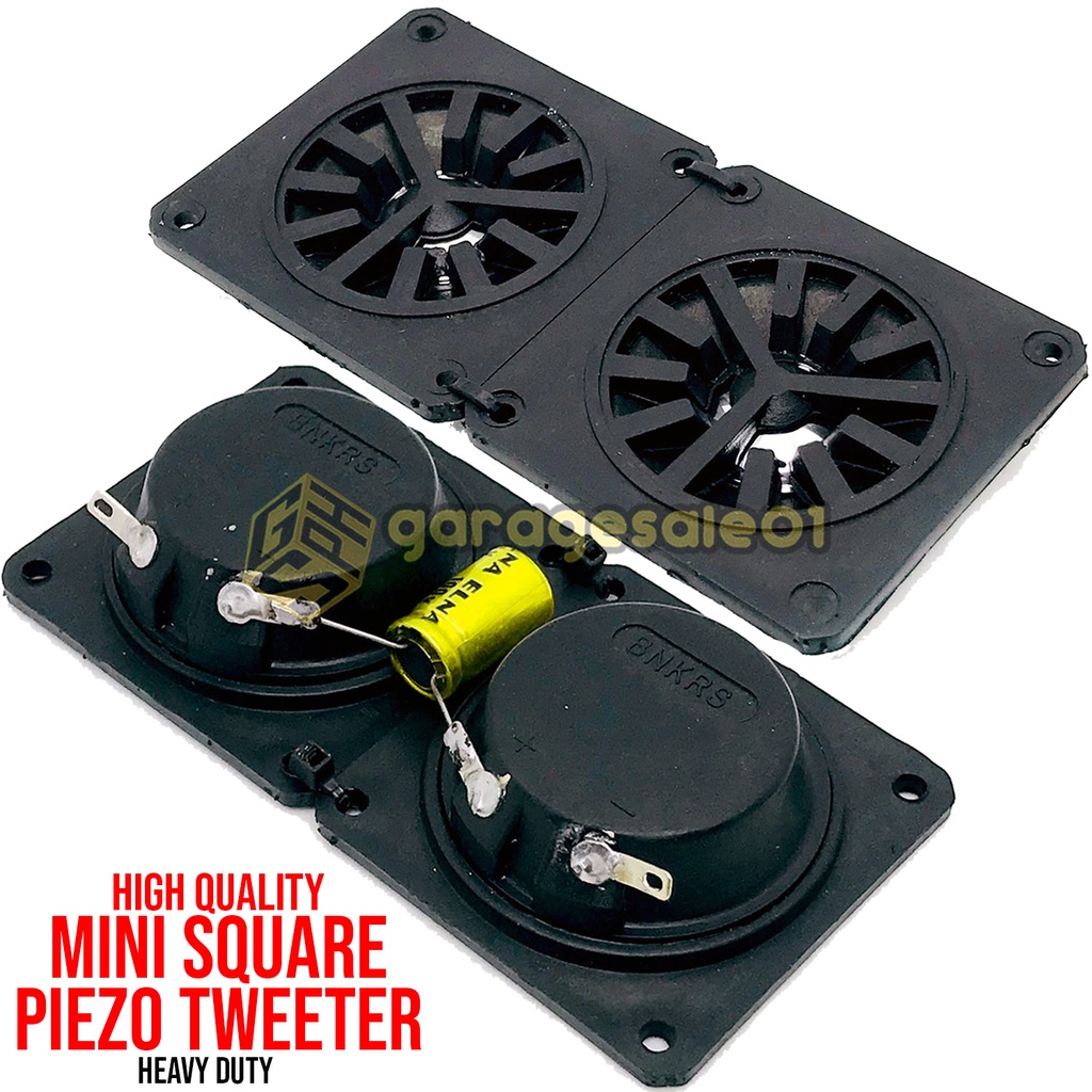 🟨High Quality Mini Piezo Tweeter Square Heavy Duty🟨 | Shopee Philippines