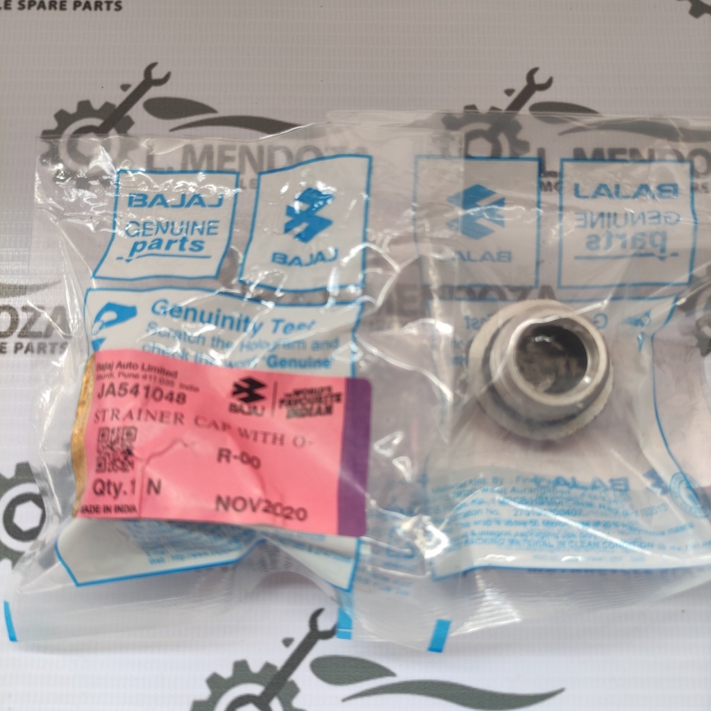 Rouser 200NS 200 Strainer Cap With O-Ring (Drain Plug) Genuine JA541048 ...