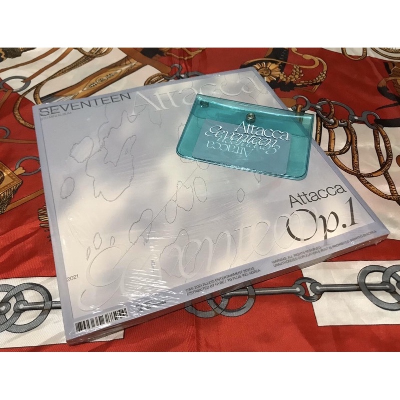 SEVENTEEN 9TH MINI ALBUM - ATTACCA OP. 1 (with Weverse POB and folded ...