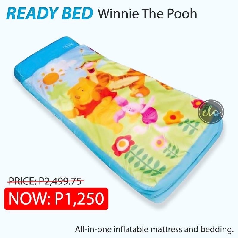 Disney Ready Bed Winnie the Pooh Handy Manny | Shopee Philippines