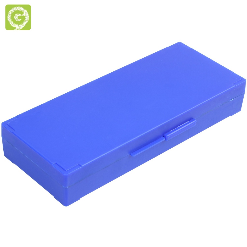 Plastic 50-Place Microslide Slide Microscope Box,blue | Shopee Philippines