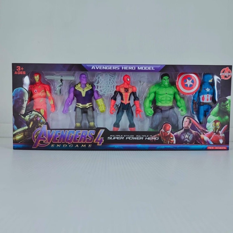 Avengers Figure Toy Set Series | Shopee Philippines