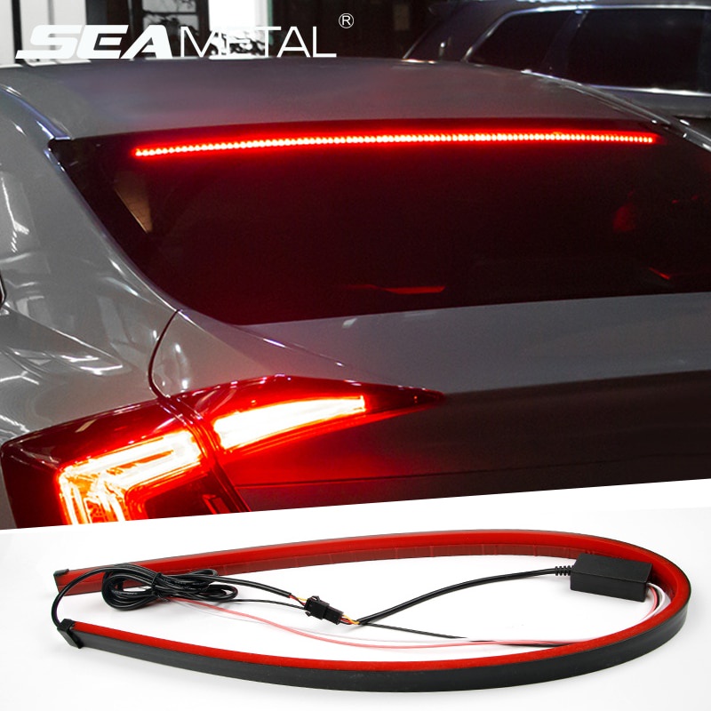 12V LED Car Brake Light Strip Universal Rear Tail Light Warning Turn ...