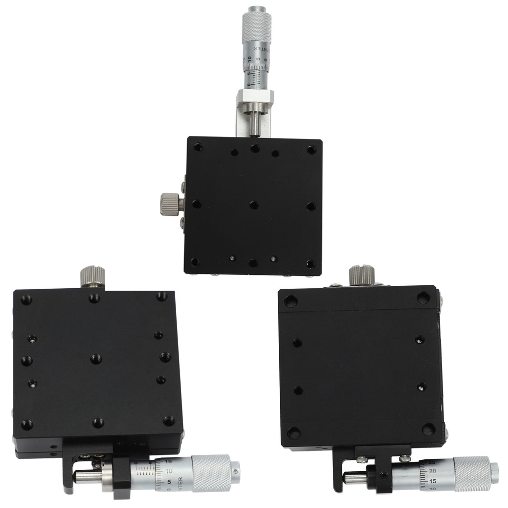 Linear Guides X Axis Knob Micrometer Sliding Stage Guide Rail Type ...