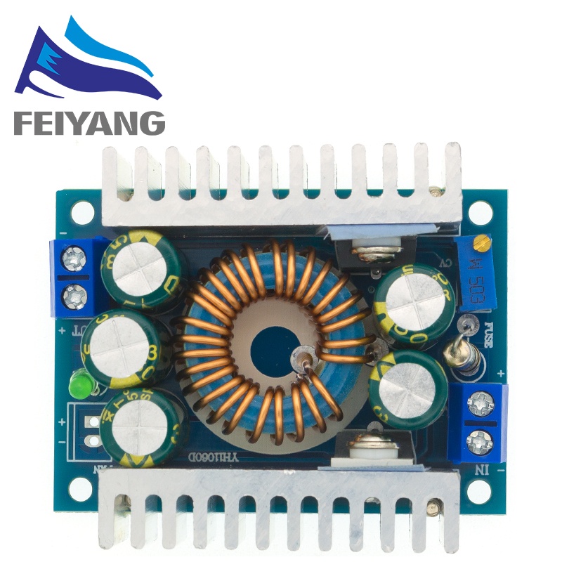 DC-DC High Power Low Ripple 12A Adjustable Step-down Module 95% ...