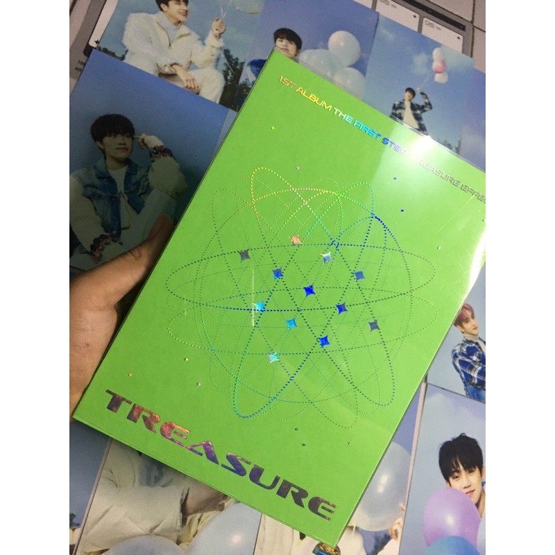 Album Treasure The First Step Treasure Effect Green ver | Shopee ...