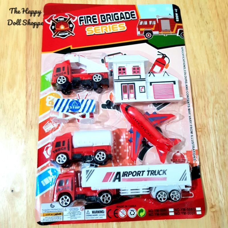 Fire Brigade Series Toy Vehicles | Shopee Philippines