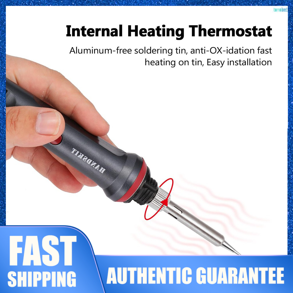 【Ready stock】 HANDSKIT 90W LED Digital Soldering Iron Set Adjustable ...