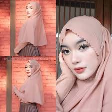 Kia Cutting Jibab Bergo Laser Cut Diamond / Bergo Maryam Laser | Shopee ...