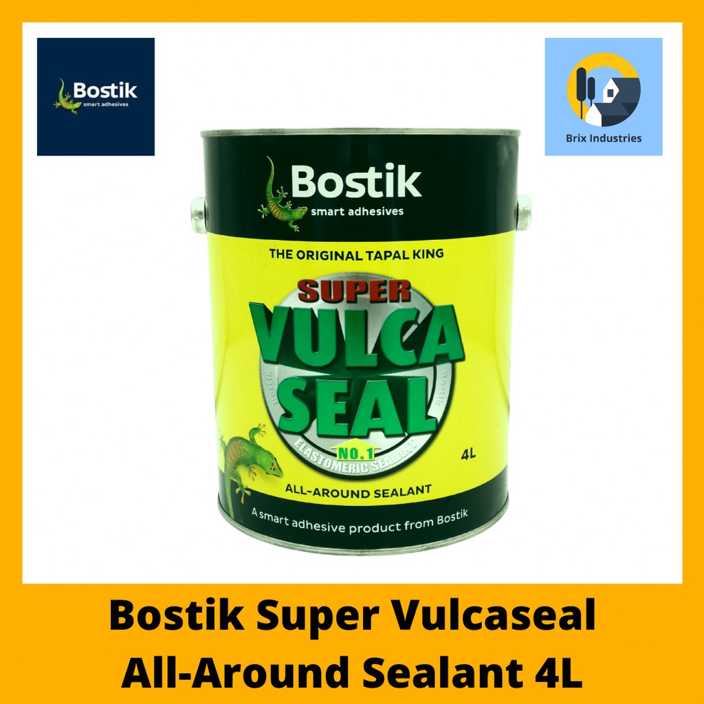 Bostik Super Vulcaseal All-Around Sealant 4 Liters (Gallon) Elastomeric ...