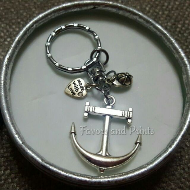 NAUTICAL THEME: ANCHOR KEY CHAIN | Shopee Philippines