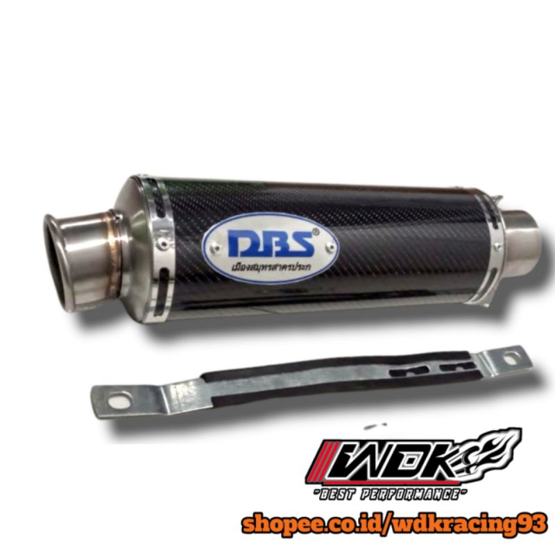 Carbon Fiber ONLY EXHAUST DBS CARBON MUFFLER ONLY EXHAUST DBS | Shopee ...