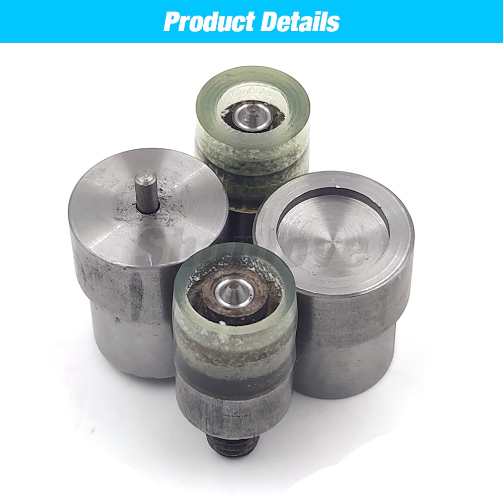 25-35sets 12.5/15/17/20mm Snaps Fasteners Buttons Dies Installation ...