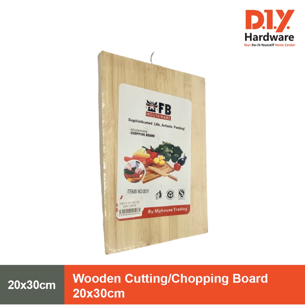DIY Hardware Wooden Chopping Board 20x30cm | Shopee Philippines