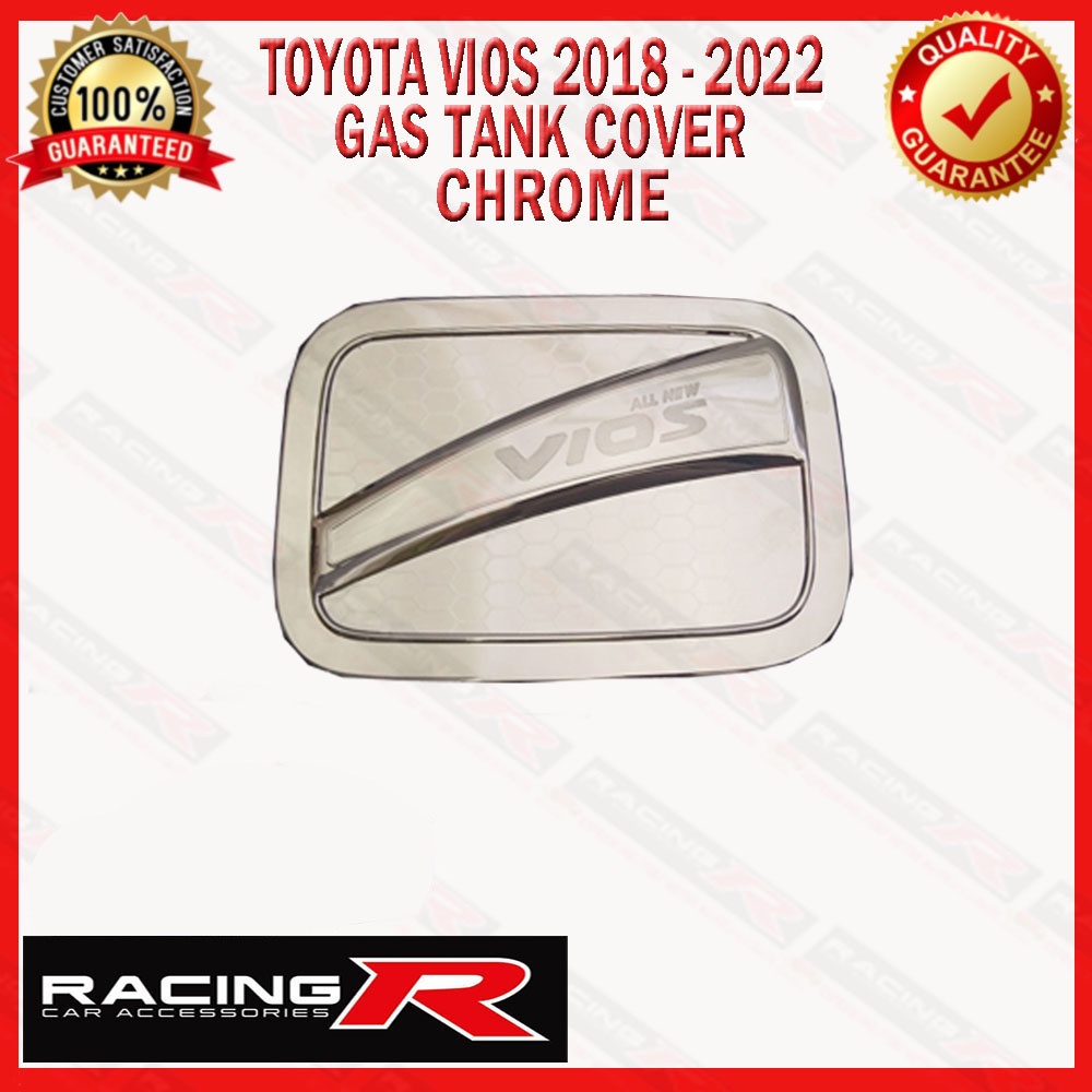 Toyota Vios Prime 2018 to 2025 Gas Tank Garnish Cover Chrome 2019 2020 ...
