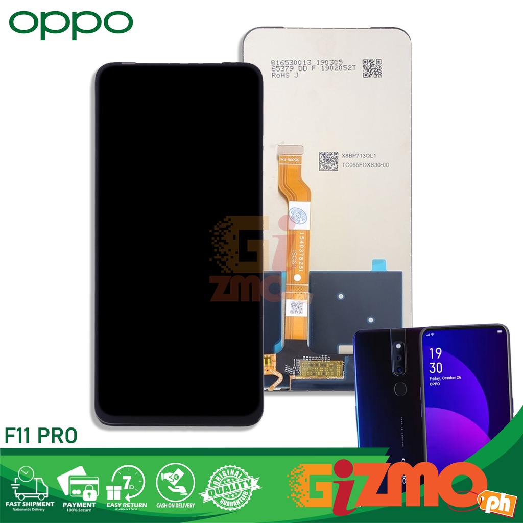 LCD for Original Oppo F11 Pro, LCD Touch Screen Digitizer Replacement ...
