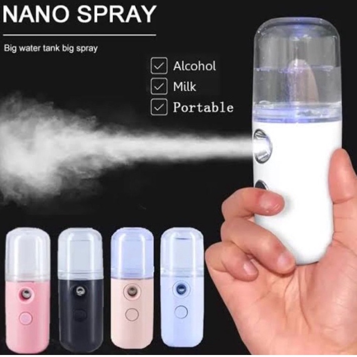 Nano MIST Sprayer Face Sprayer Atomizatiaon Mini Poerable / Nano Spray ...