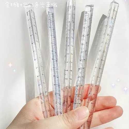 Transparent Triangular Ruler 1 pcs | Shopee Philippines