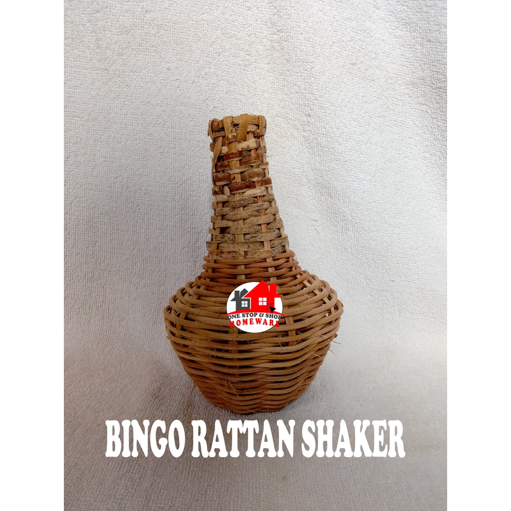 SOLD SEPARATELY | BINGO SHAKER (RATTAN, NETO, PLASTIC) | BINGO SHAKER ...