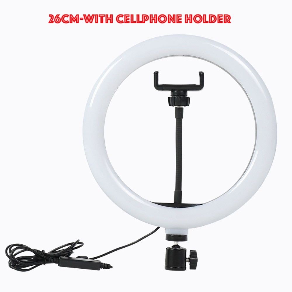 KUKU LED Studio Camera Ring Light 16cm 26cm Camera Ring Light | Shopee ...