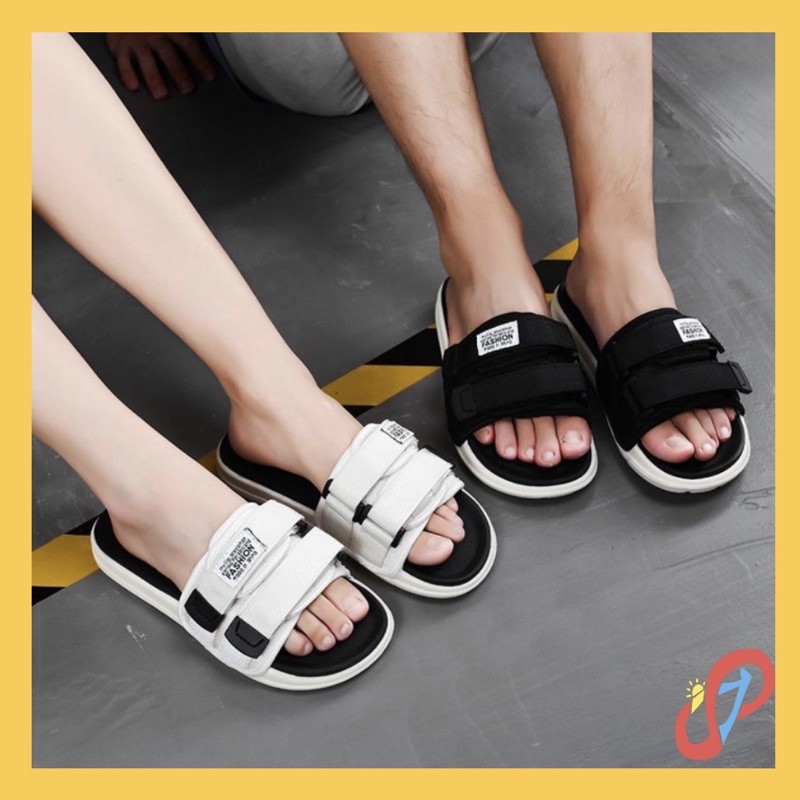Unisex Fashion Strap Slippers | Shopee Philippines