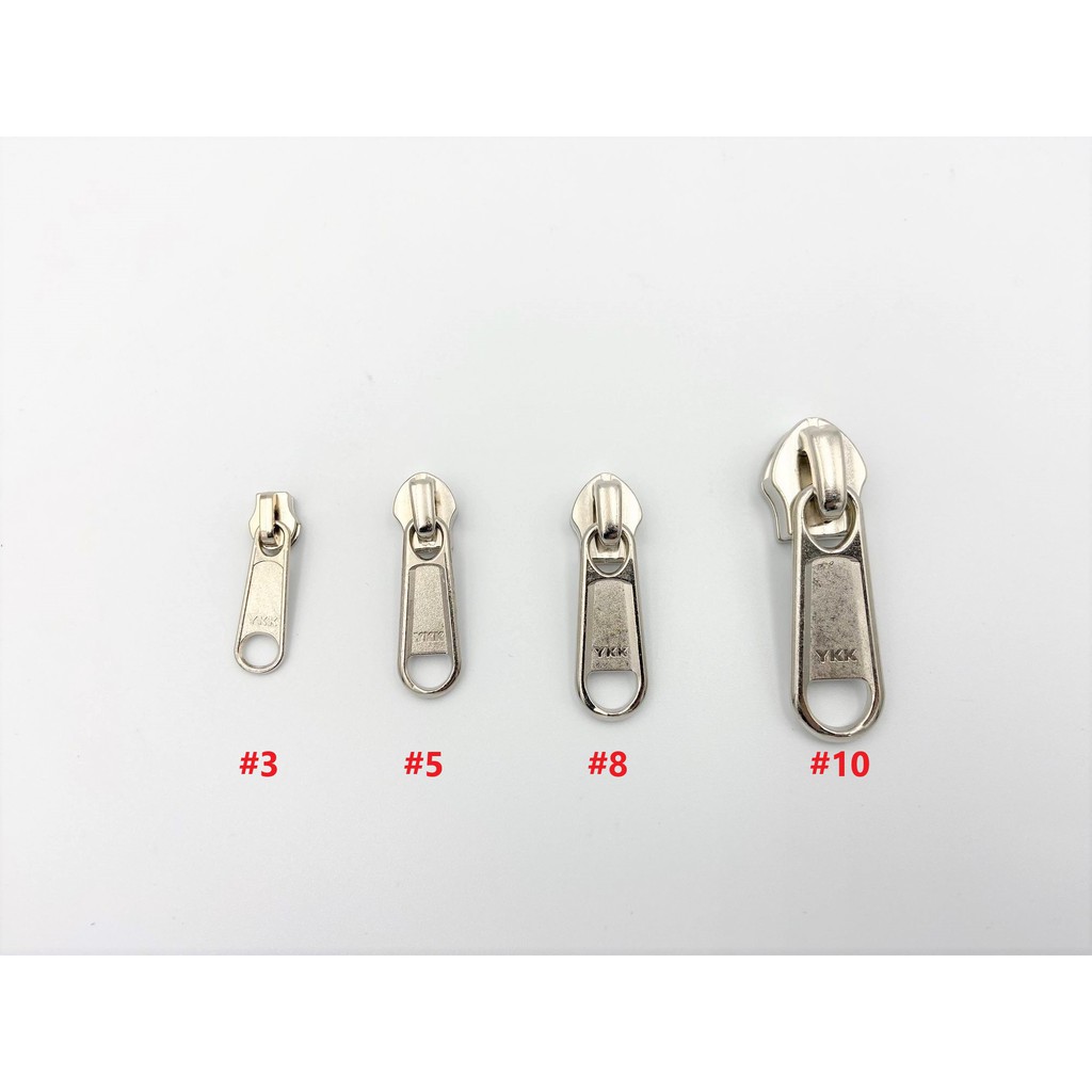 YKK Sliders for RC Chain (Black, Gold and Nickel) 10 Pieces | Shopee ...