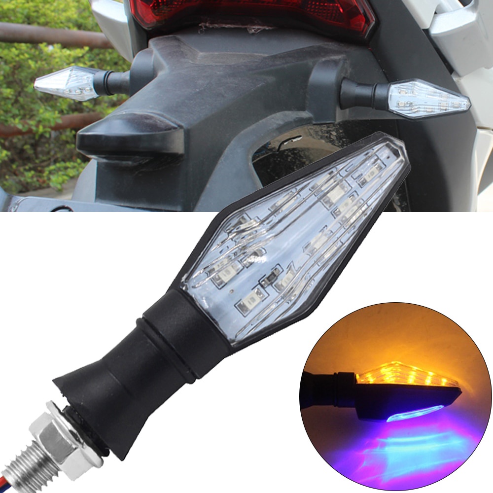 1/2/4pcs Universal Flowing Motorcycle Motorbike LED Turn Signal ...