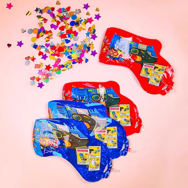 new confetti balloon gun inflatable balloon firework gun birthday ...