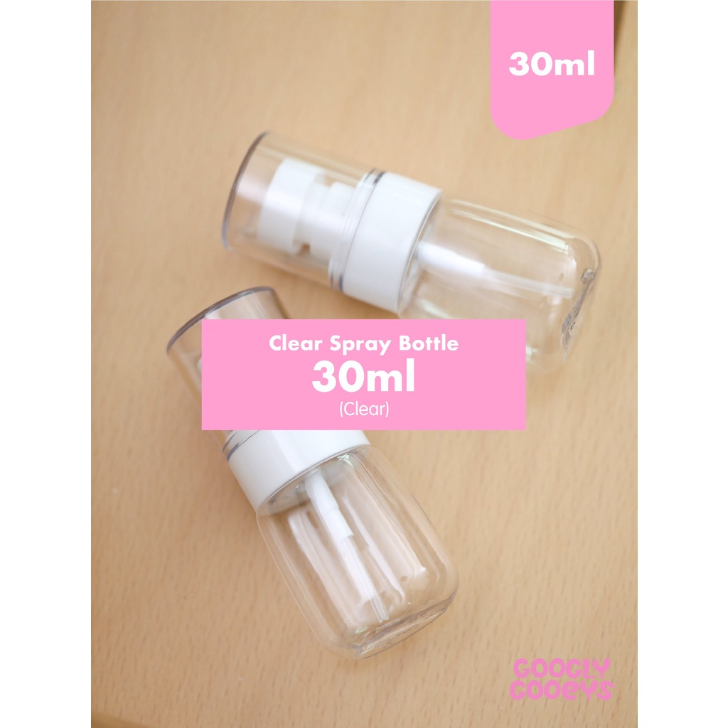 Clear Spray Alcohol Bottle Dispenser | Transparent Liquid Container ...