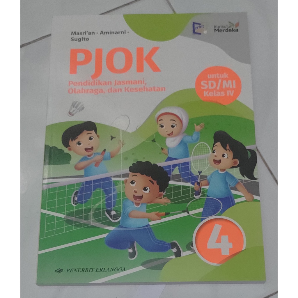 Pjok Book for Class 4 and Class 5 Elementary School Independent ...