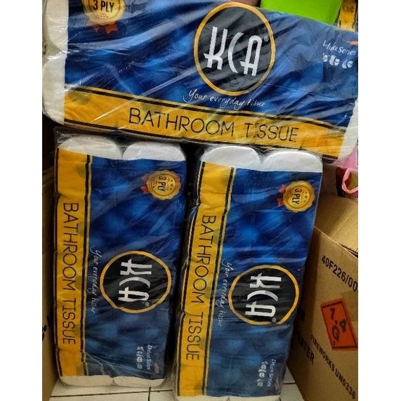 KCA BATHROOM TISSUES 8000Ply X 3PackX 10 Rolls With | Shopee Philippines