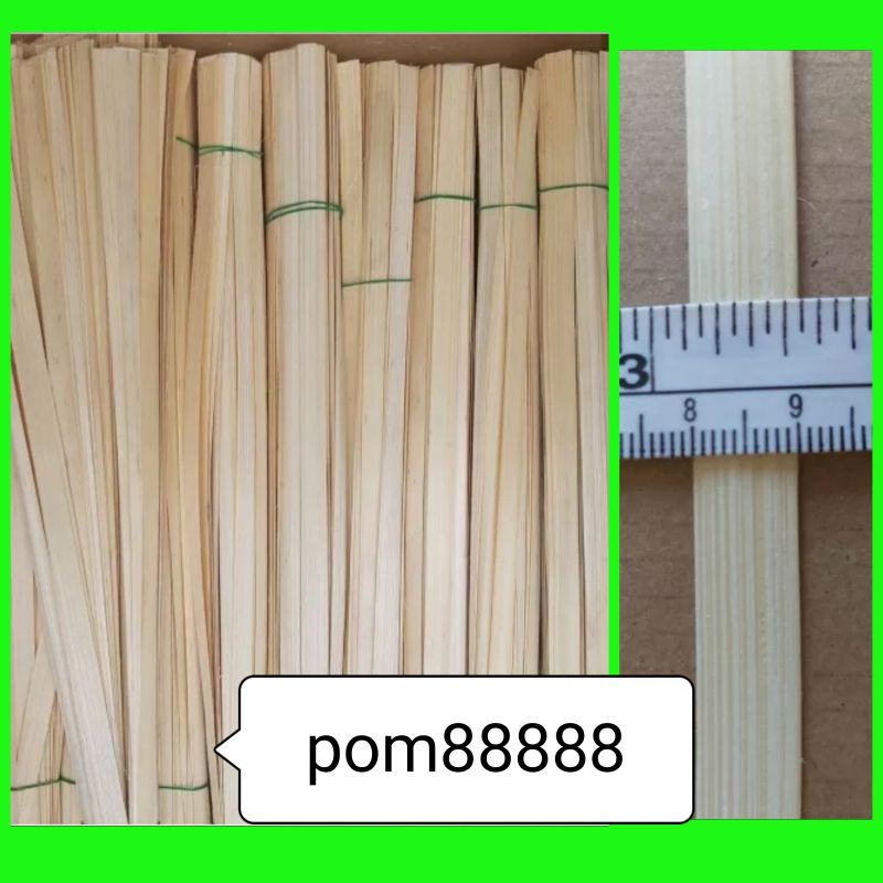 Hammered Bamboo Hammer Craft Width 1-.2cm Weave Chalom Fan Steamer Hat ...