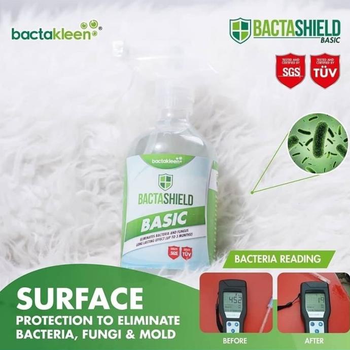 Bactacleen Bactashield Basic Antibacterial Sanitizer | Shopee Philippines