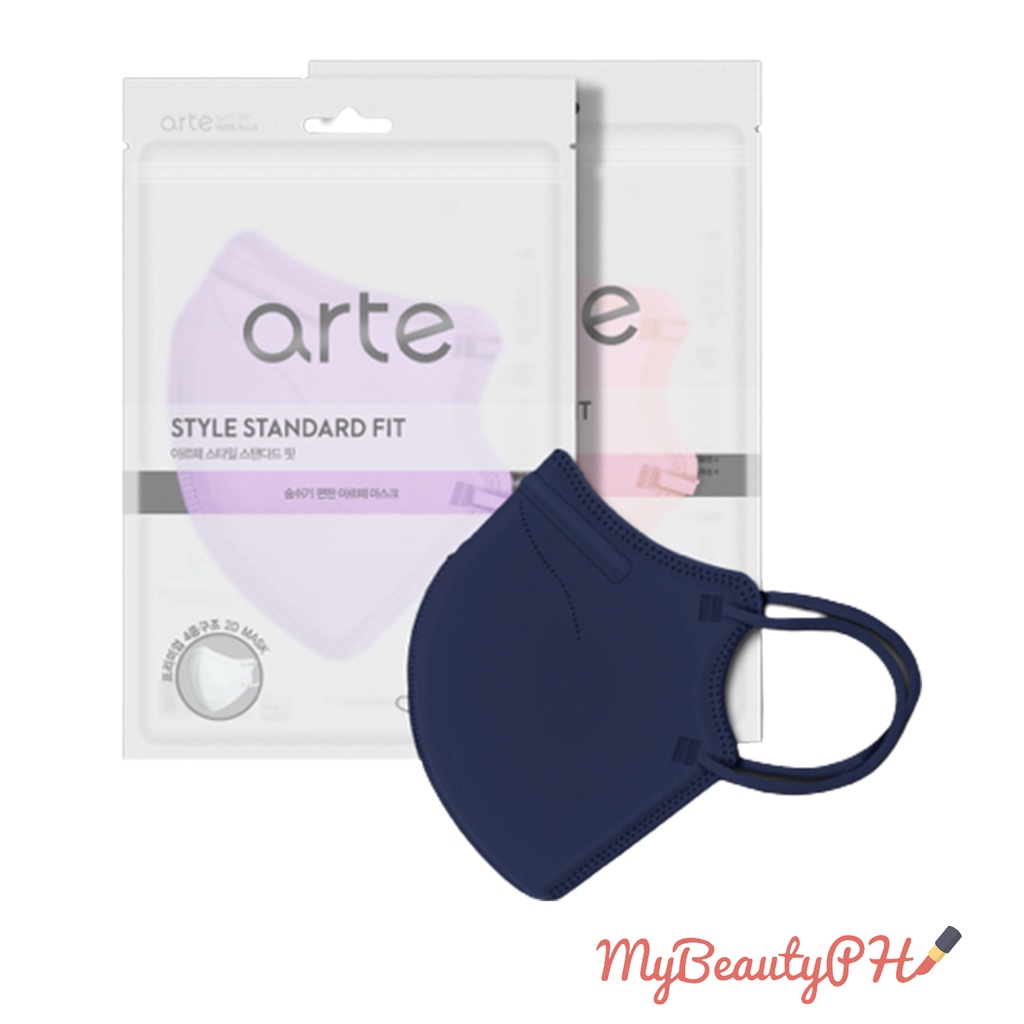 Arte Style Standard Fit Face Mask Per Pack (1pouch/5pcs) | Shopee ...