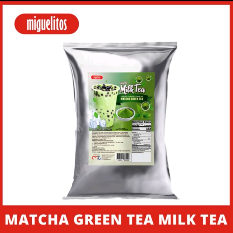 MATCHA GREEN TEA MILK TEA MIX (500 GRAMS & 1 KG) | Shopee Philippines