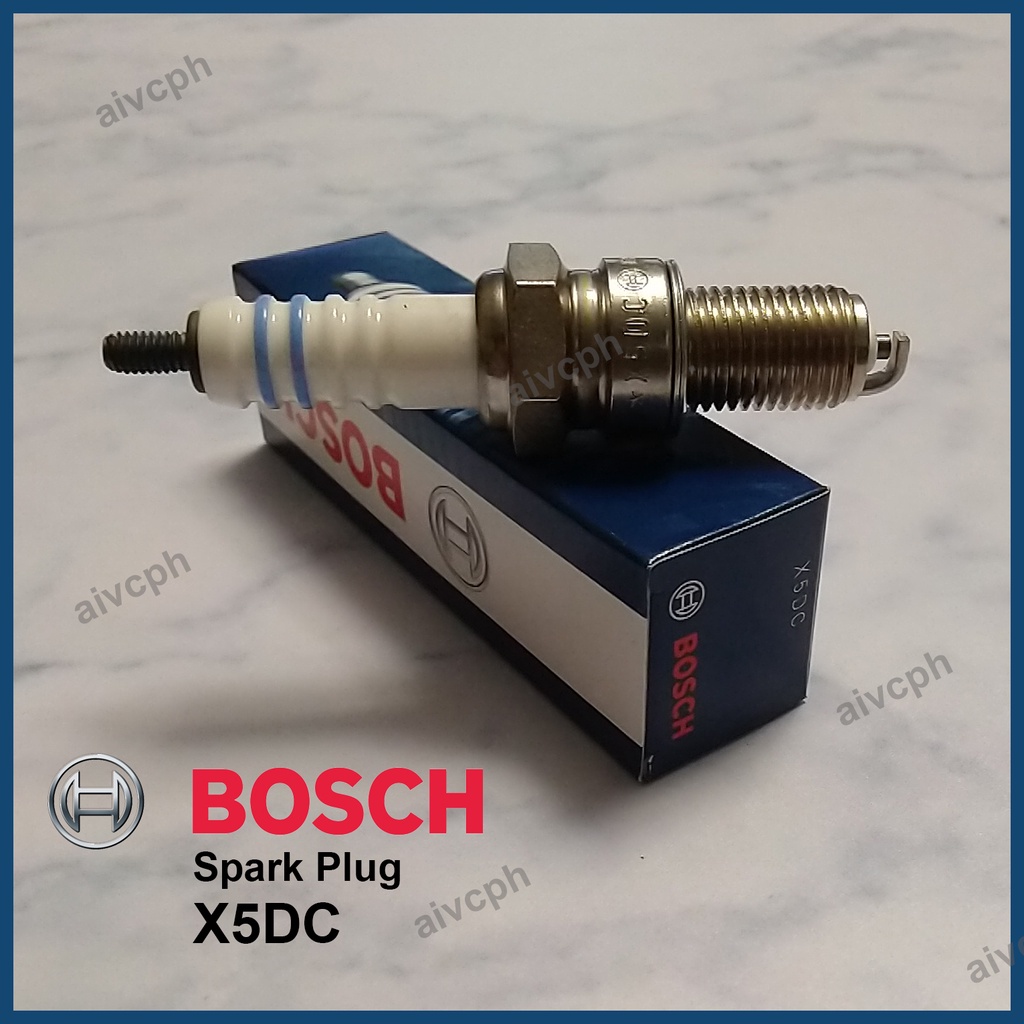 Bosch Spark Plug X5DC (D8TC) for Motorcycle (Cross Ref DP8EA-9 DPR8EA-9 ...