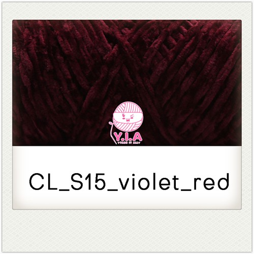 Yia Cl A Velvet Chenille Polyester Yarn Woven Wool DIY Bright Line ...