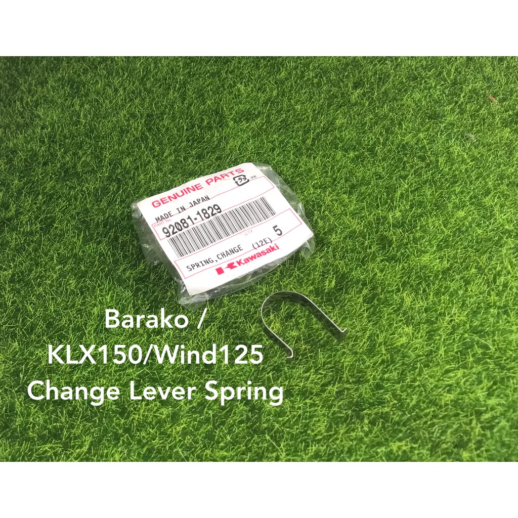 Original Barako B1 & B2 / KLX150 / Wind125 Change Lever Spring Genuine ...