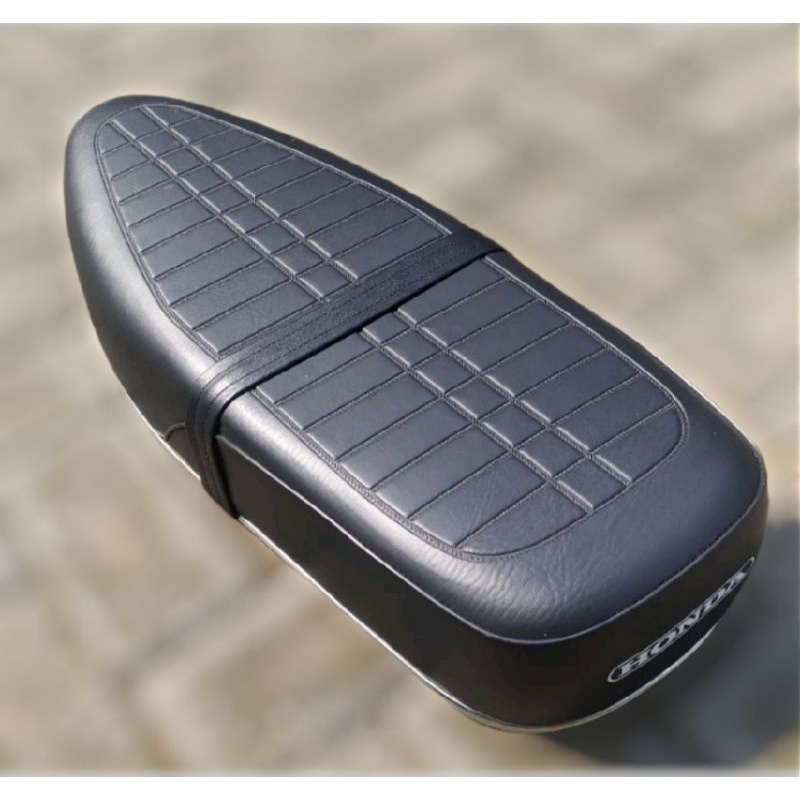 HITAM Standard c70 seat, standard honda c70 seat, black | Shopee ...