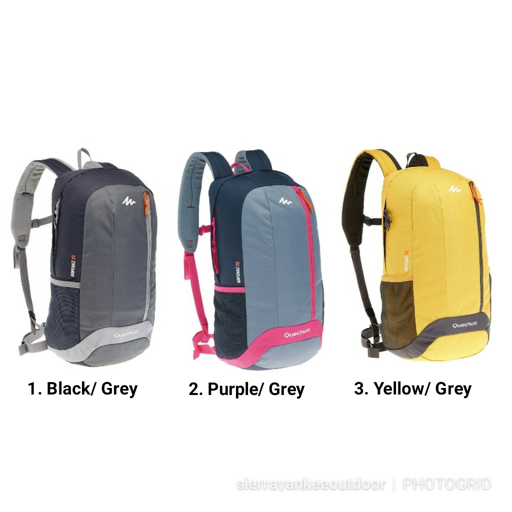 Quechua ARPENAZ Bag 20 L HIKING BACK PACK ORIGINAL DAYPACK | Shopee ...