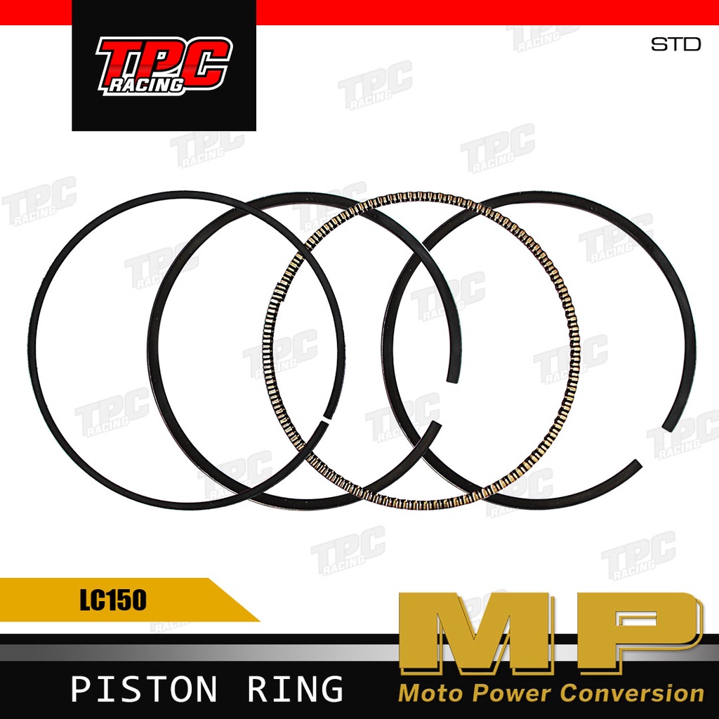 TPC MP PISTON RING LC150 57MM / 62MM STD | Shopee Philippines