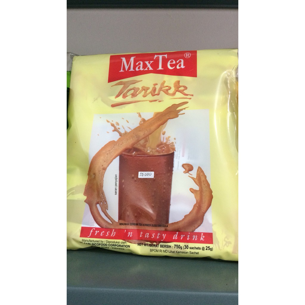 Maxtea tea pull 30 sachets / max tea | Shopee Philippines