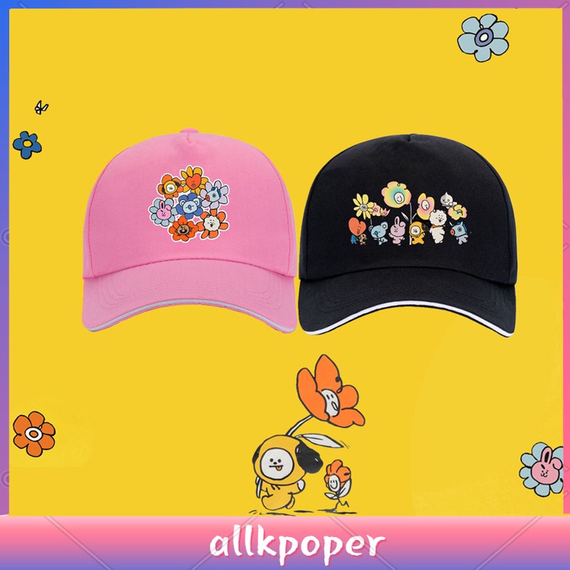 KPOP BT21 Baseball Cap BTS Cartoon Printing Hat | Shopee Philippines