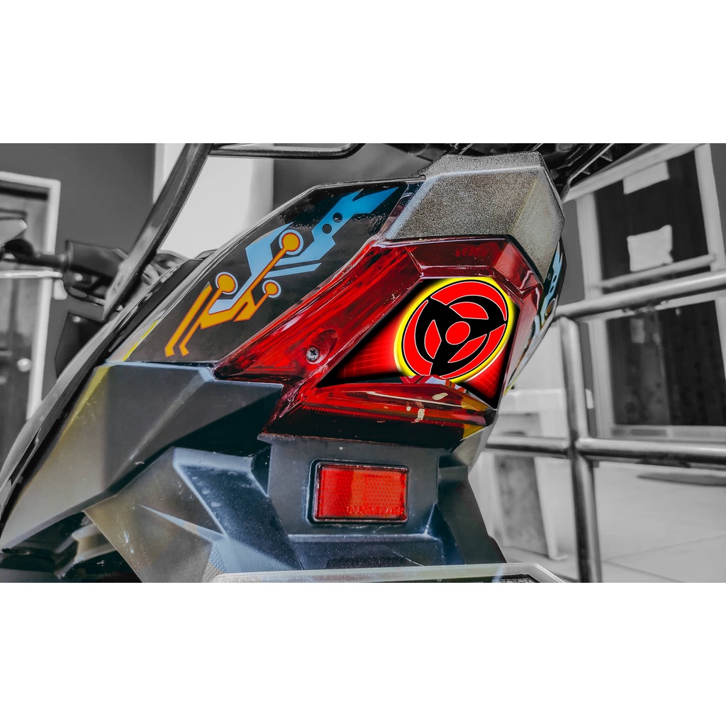 Tail Light Decal For Honda Beat V2 Sharingan Design | Shopee Philippines