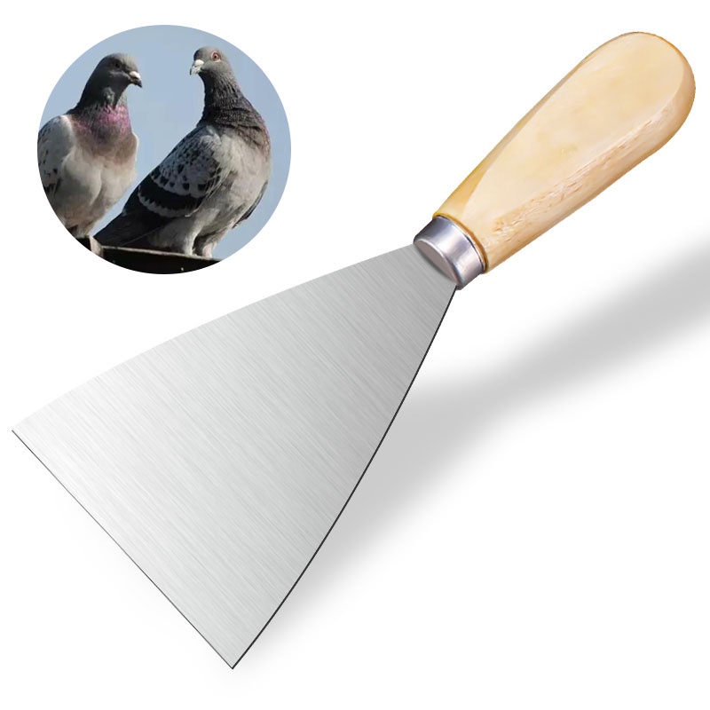 Pigeon Poop Scraper Stainless Steel Scraper/Spatula Pigeon cage ...