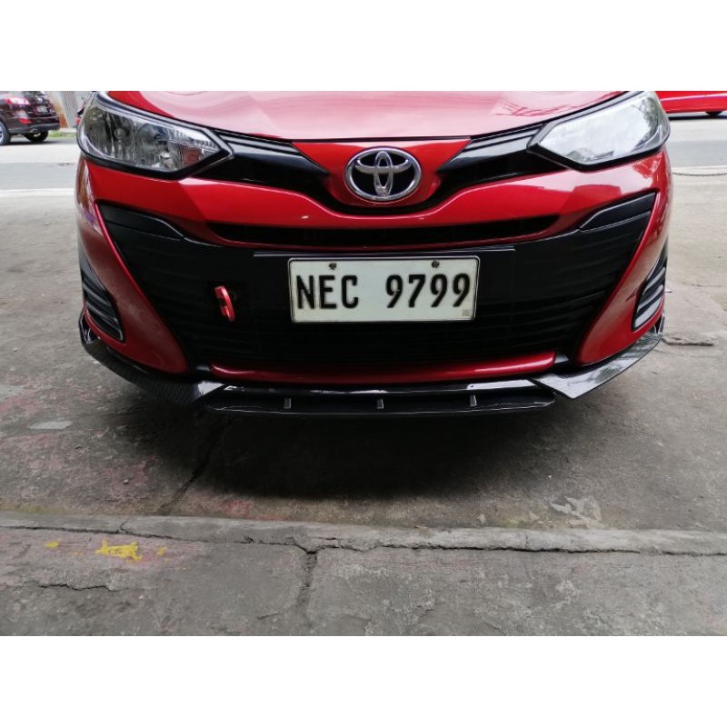 Toyota Vios Gen 2- Gen 4 Front Diffuser Universal | Shopee Philippines
