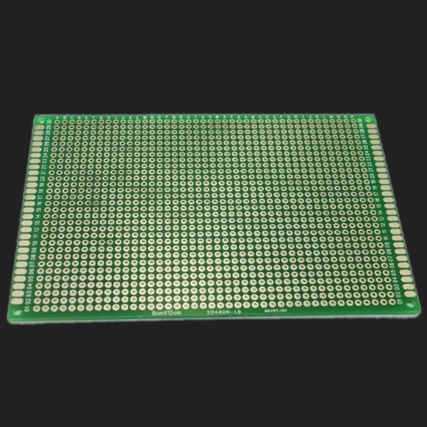 PCB UNIVERSAL BOARD GREEN (SINGLE/DOUBLE SIDED) PROTOBOARD Prototyping ...
