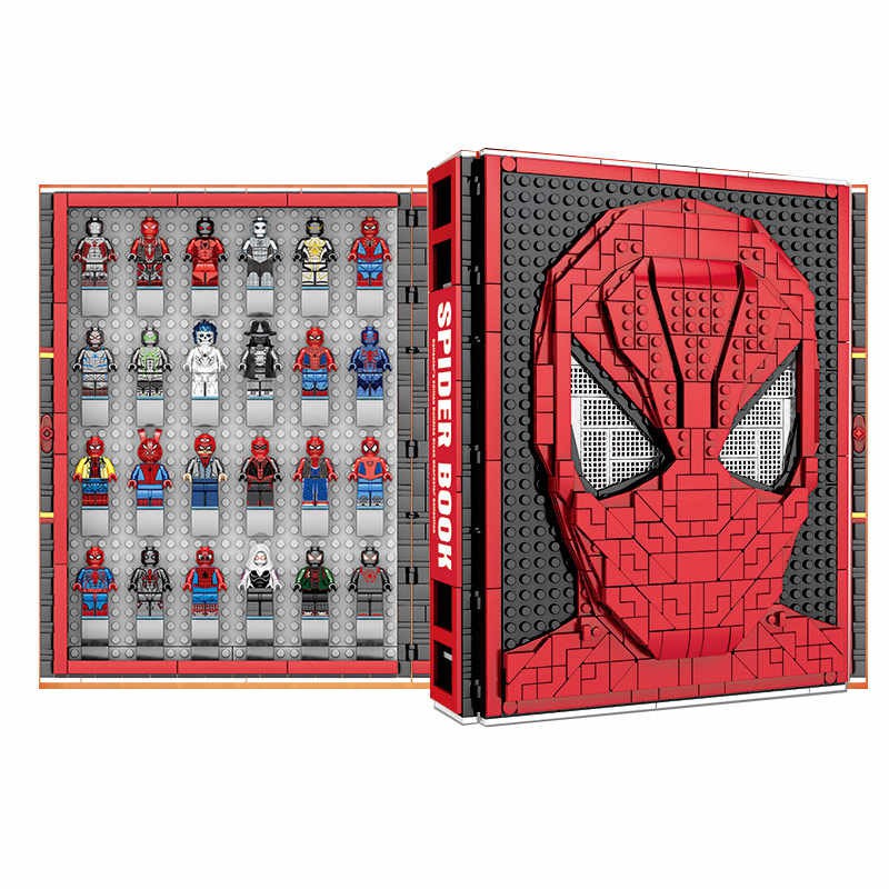 mega toys Building Blocks 2461 Scrapbooking Book Spiderman Spider-Man ...